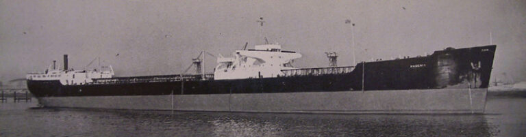 S.S. Phoenix , fifth ship built by the National Bulk Carriers shipyard ...